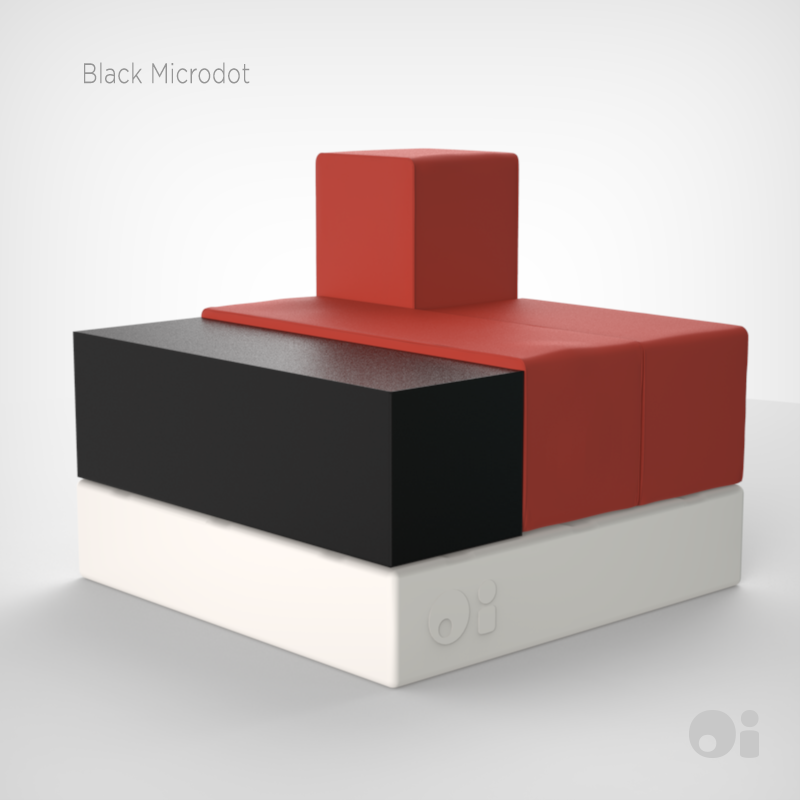 Cellular™ Small Coffee Table in Black Microdot Finish – Oi Furniture